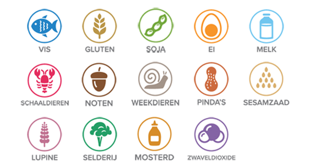 Wettelijke allergenen — Zeelandia Nederland